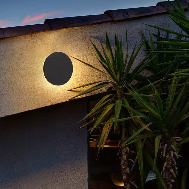 Siya Simple Waterproof Round/Square LED Outdoor Wall Lights